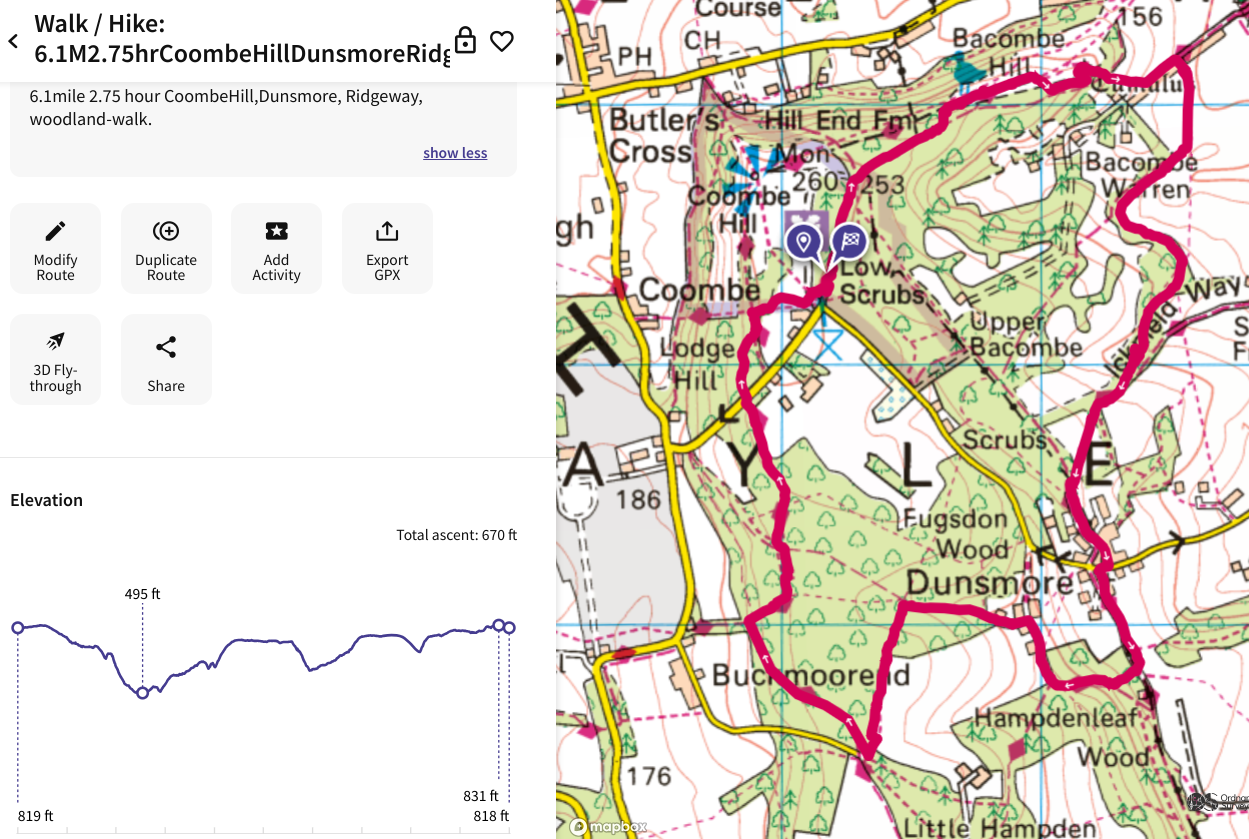 Coombe Hill Sunset walk - Ramblers