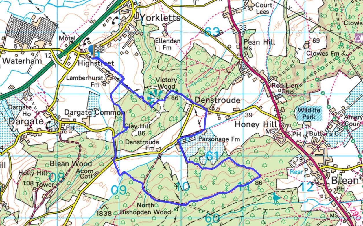 Battle of Trafalgar from Victory Wood - Ramblers