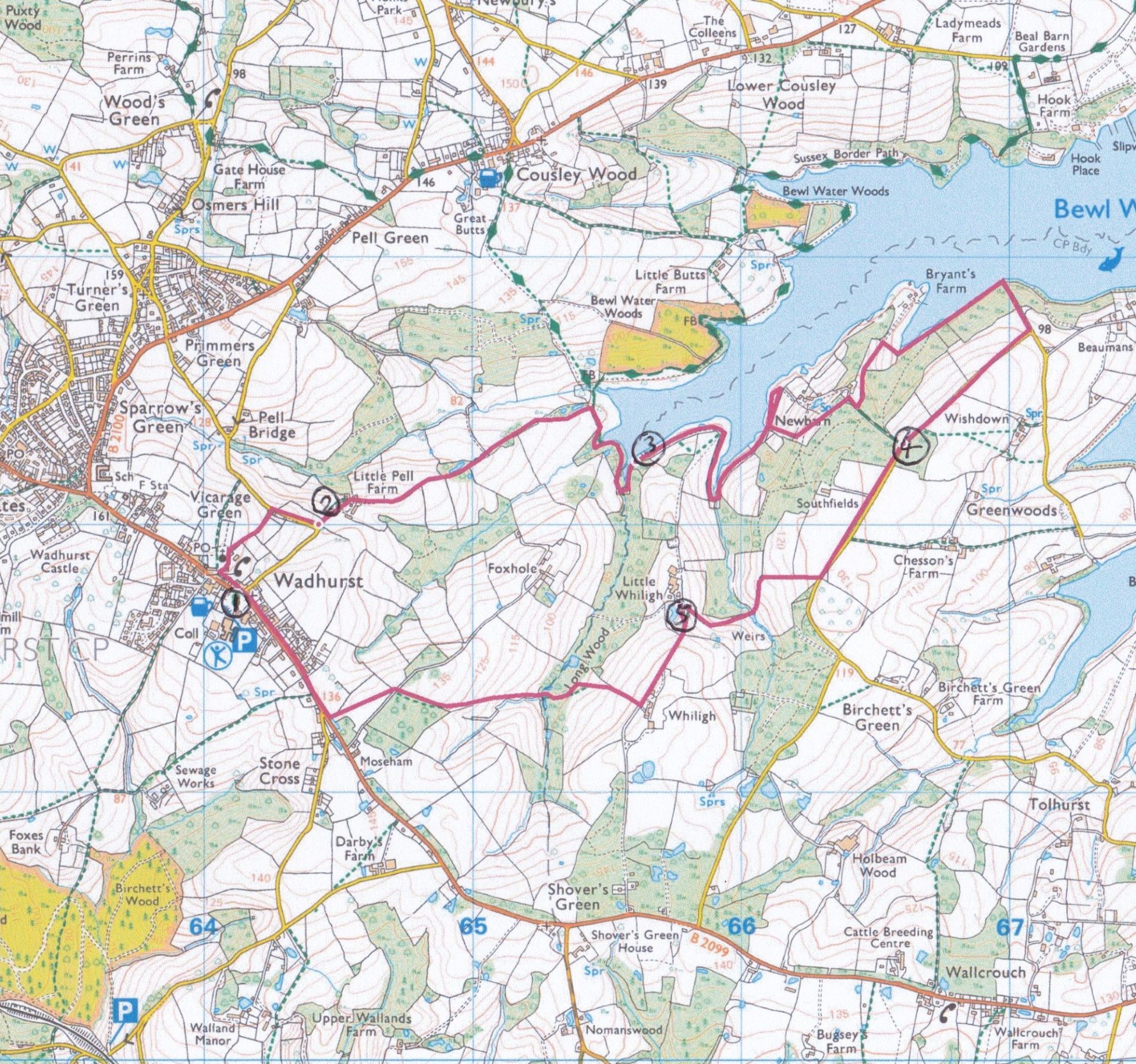 Wadhurst to Bewl Water circular - Ramblers