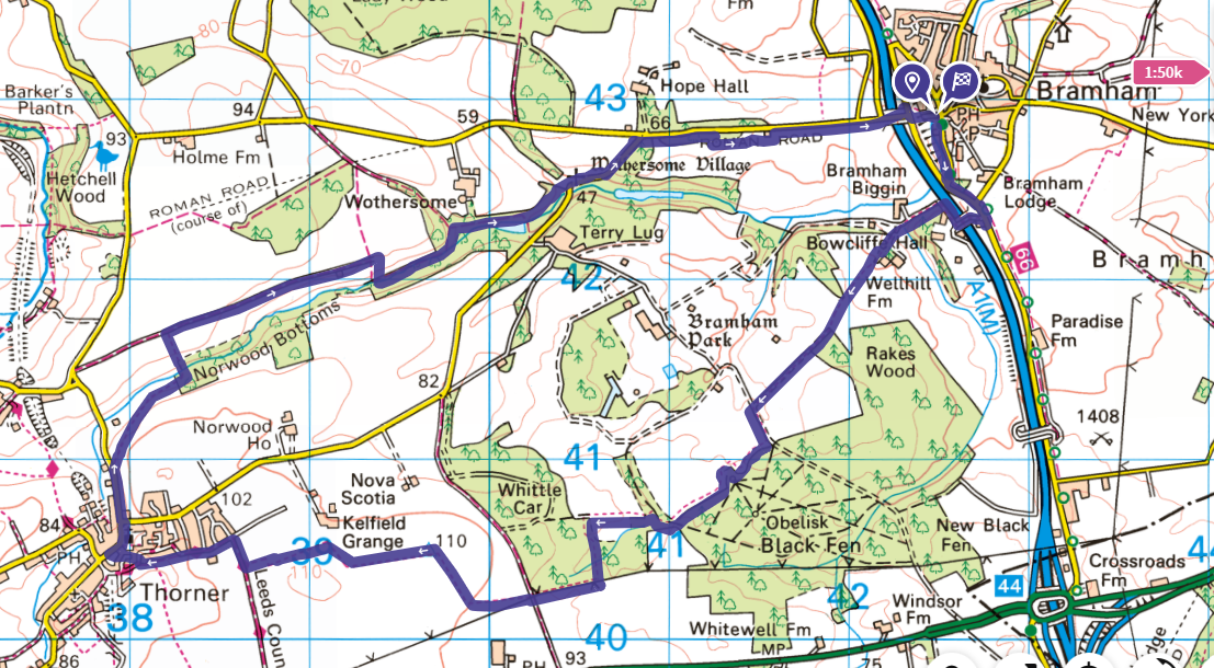 York Ramblers - Bramham ( A walk in the Park) - Ramblers
