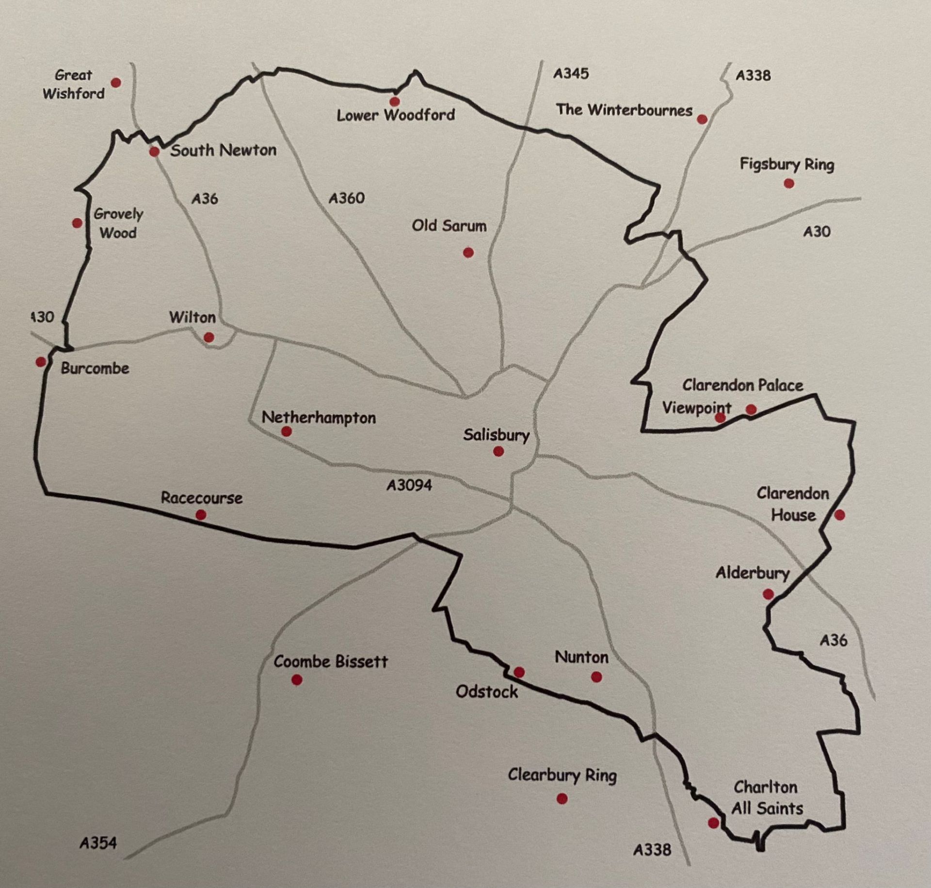 SWR's Sarum Way - Ramblers