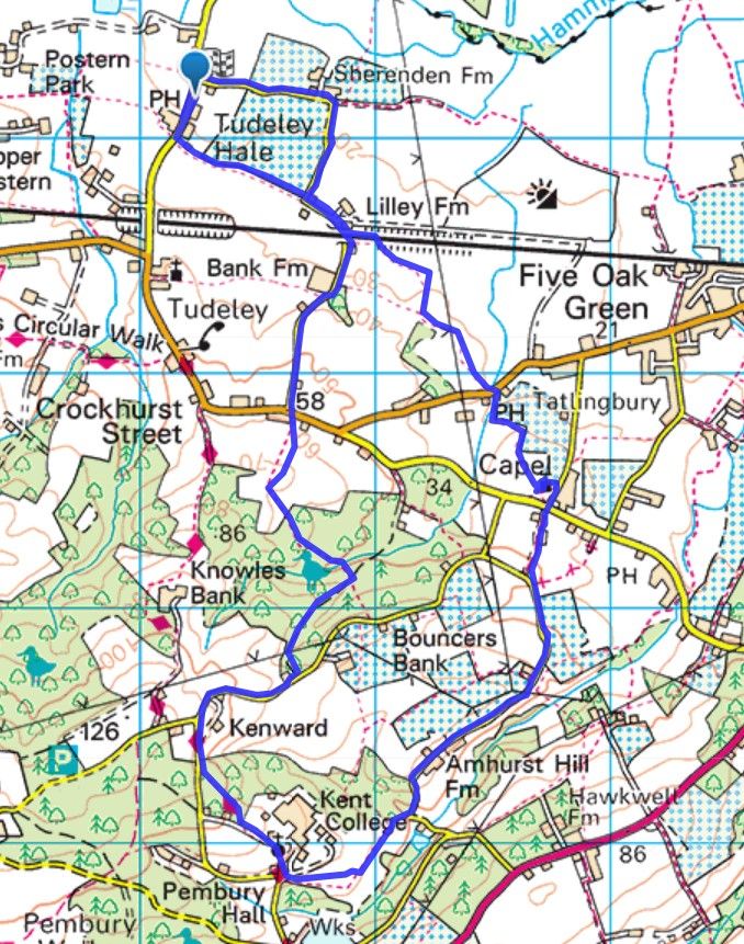 Tudeley and Capel - the 'special churches' walk - Ramblers
