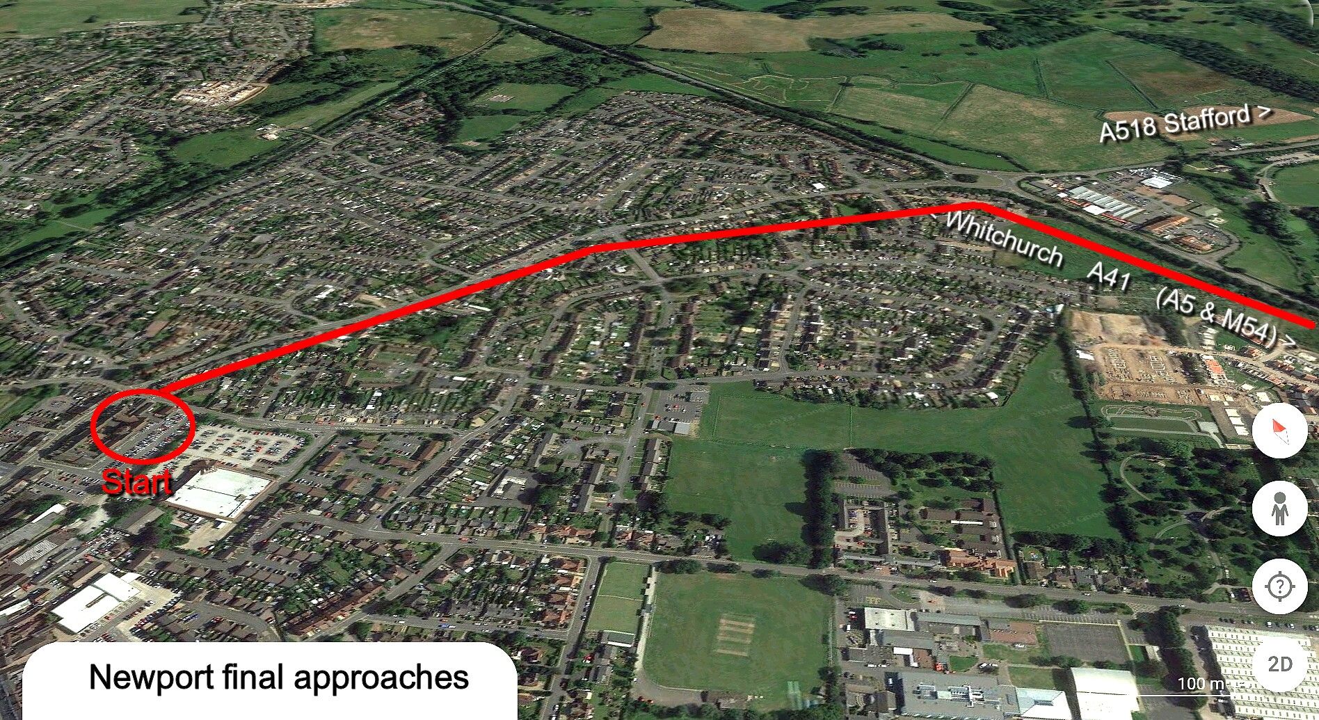 Newport & Aqualate Mere, Shropshire - Ramblers