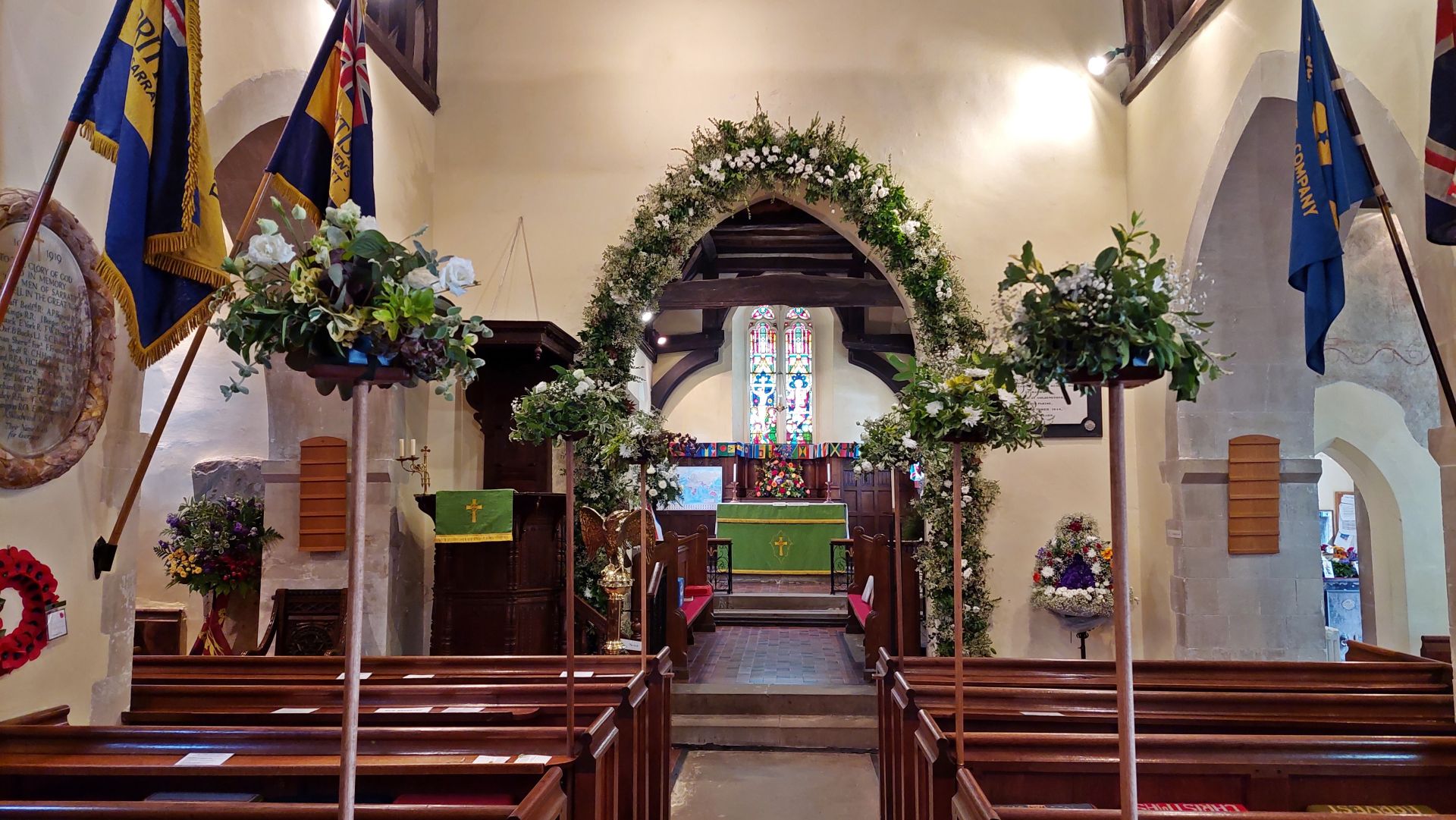 Sarratt with tea - Ramblers