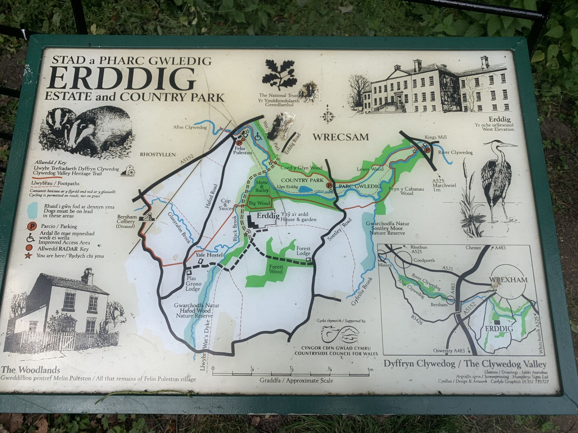 Erddig Park and Marchwiel Hall - Ramblers