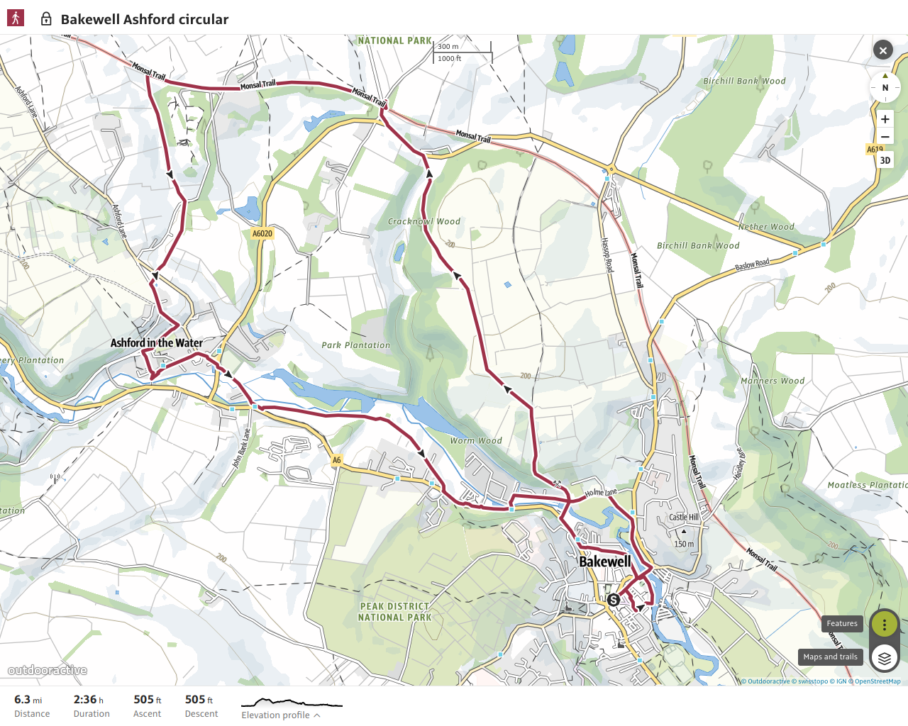 Bakewell circular via Ashford in the Water - Ramblers