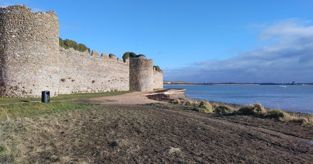 Portchester Castle Walk
