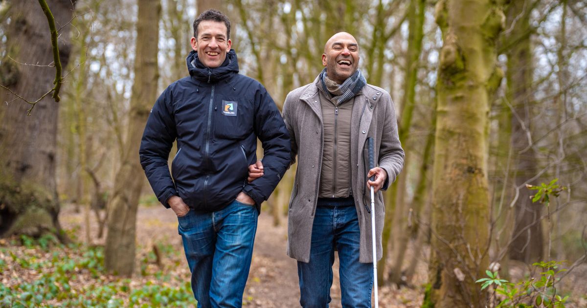 10 tips on guiding someone who is blind or visually impaired - Ramblers