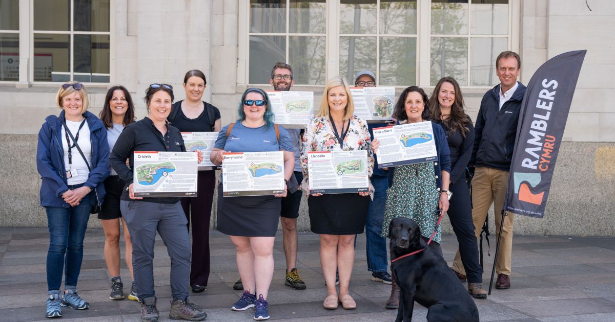 22 New Railway Station Walks Launched in Wales - Ramblers