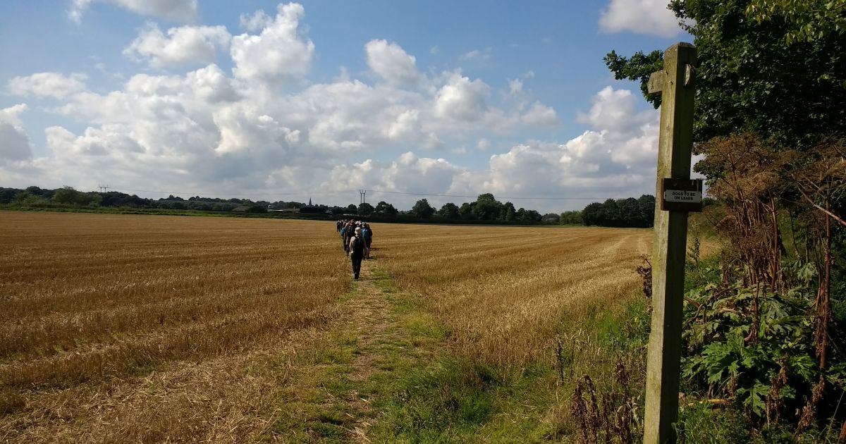 Altrincham circular, via Dunham Massey - Ramblers