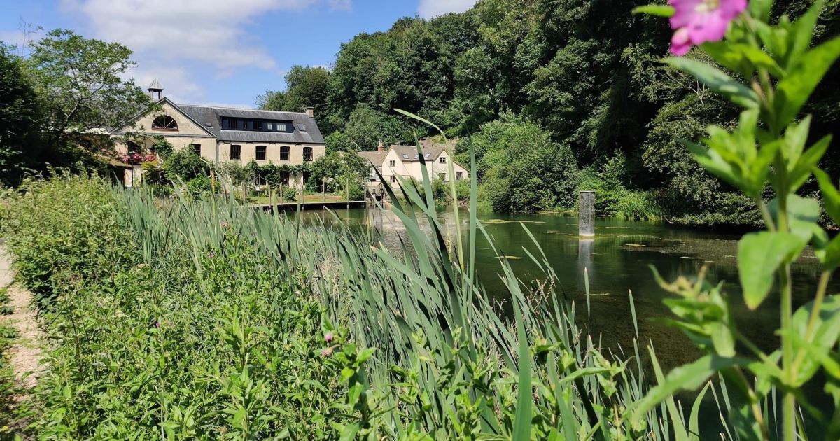 Ruskin Mill, Nympsfield and Woodchester Park. - Ramblers