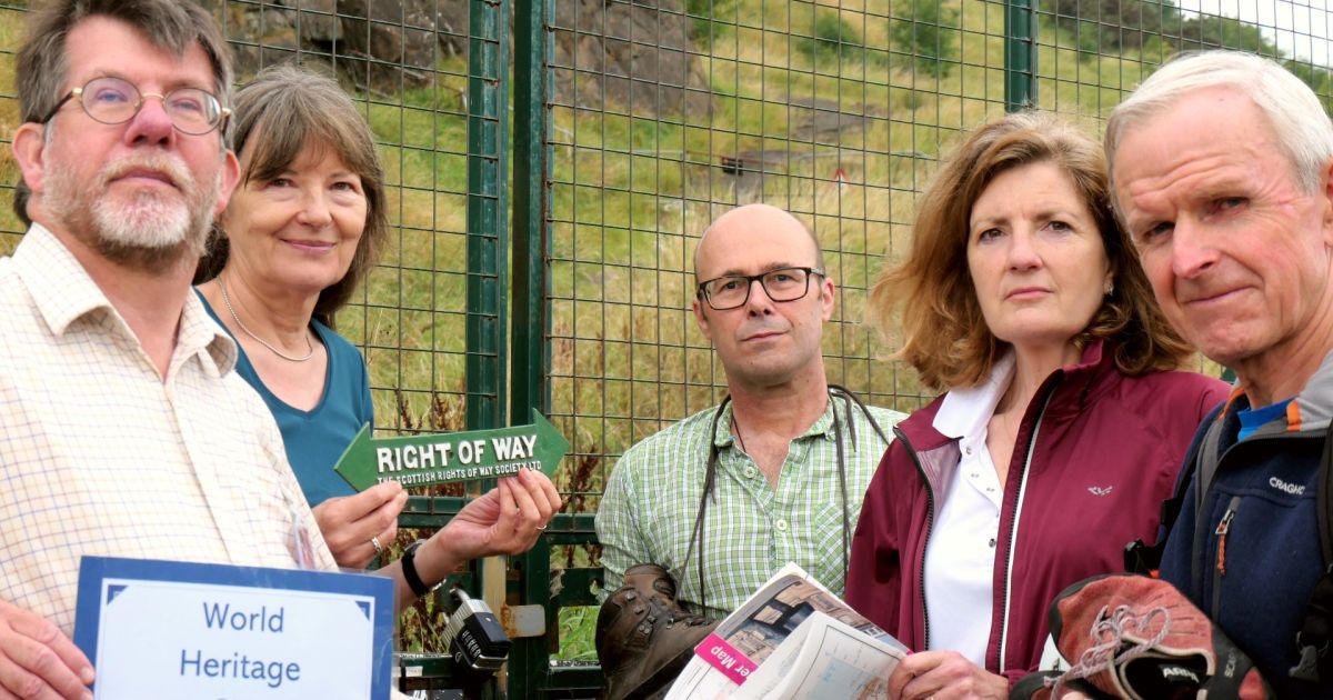 Thousands call for reopening of Edinburgh’s Radical Road - Ramblers