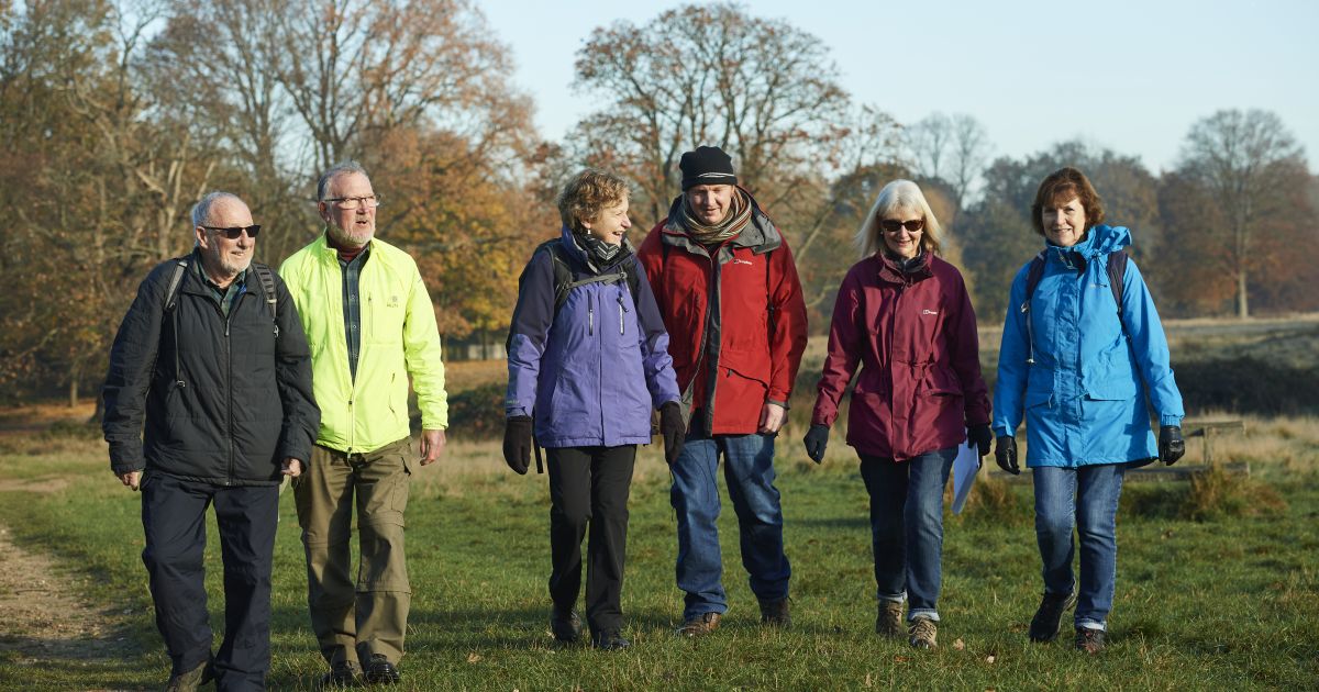 Wellbeing walk around Down Grange