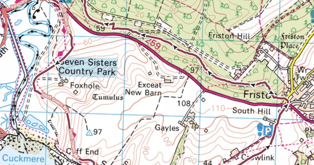 Cuckmere River, Seven Sisters, Friston Forest Circular - Ramblers