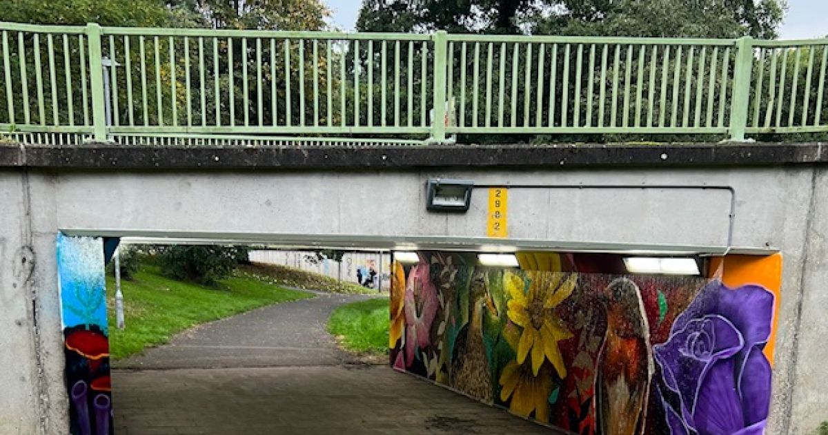 Droitwich Spa Underpass Art Trail - Ramblers