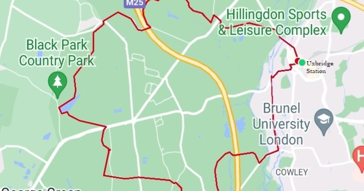 Uxbridge, Black Park, Iver, circular walk - Ramblers