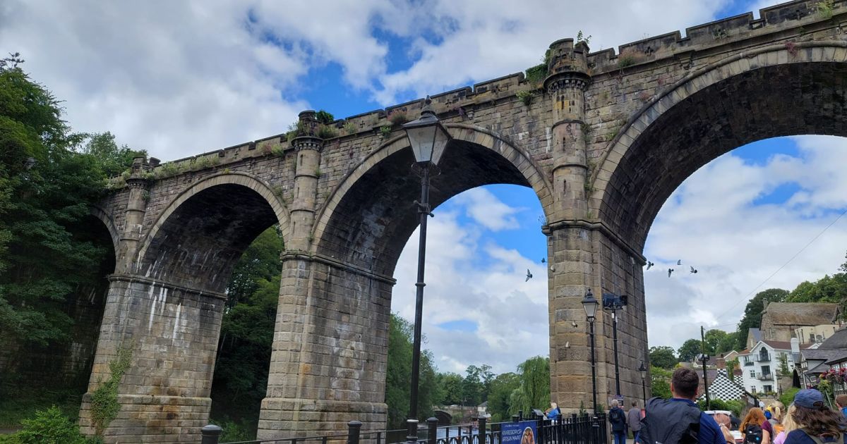 Knaresborough / Nidd viaduct / Nidd Gorge - Ramblers