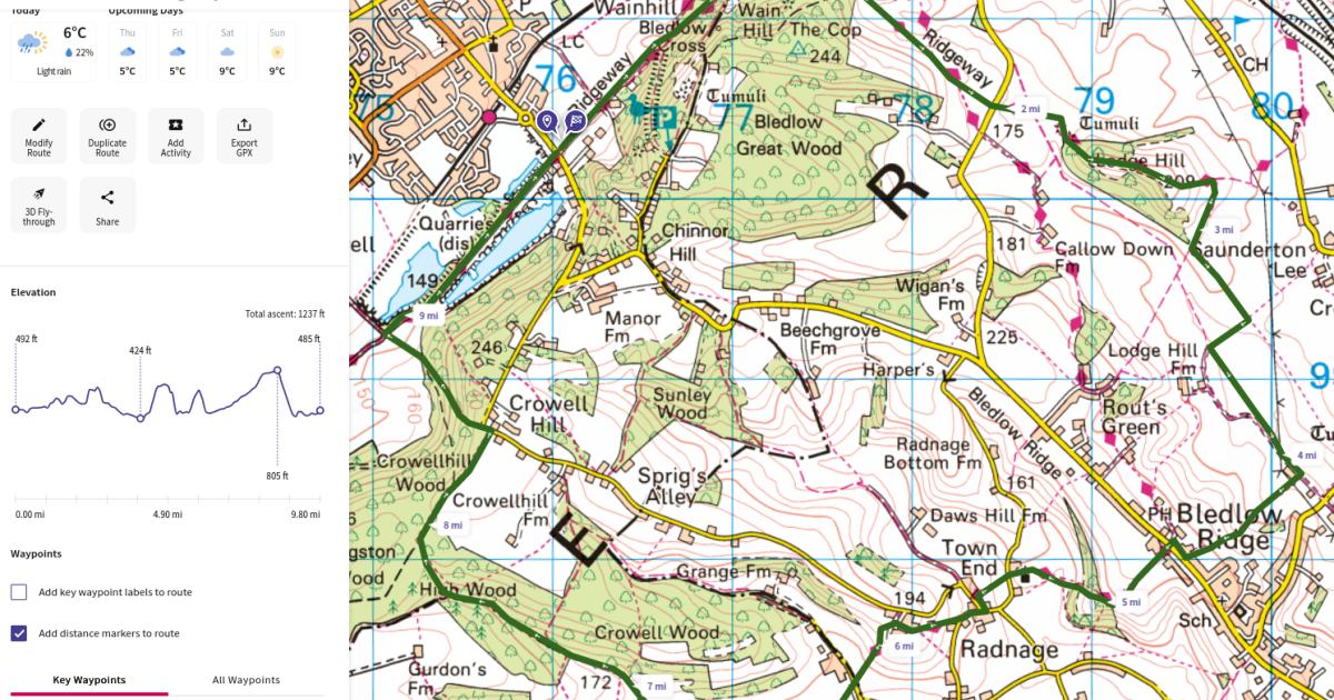Chinnor-Radnage Tea and Cake. Autumn Colours. - Ramblers
