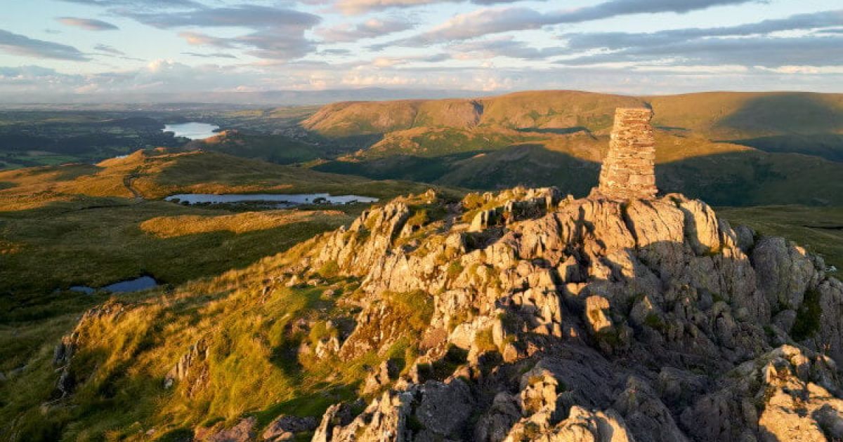 Place Fell and Beda Fell from Sandwick - Ramblers