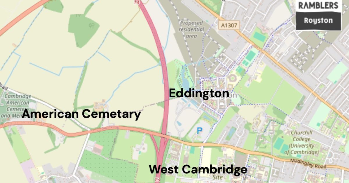 West Cambridge, the new Cambridge University - Ramblers