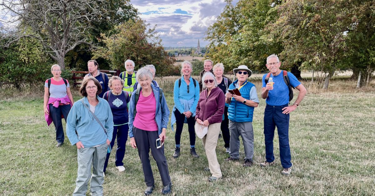 Olney Market Square - Afternoon Walk - Ramblers