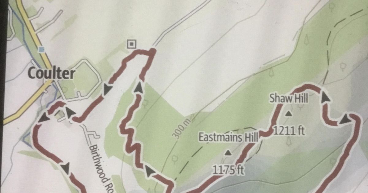 Shaw Hill up and over - Ramblers