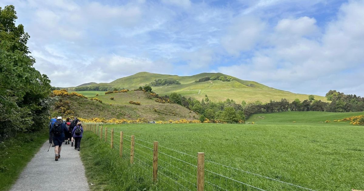 Pentlands from Balerno to Swanston (High Walk). ** updated pick up ...