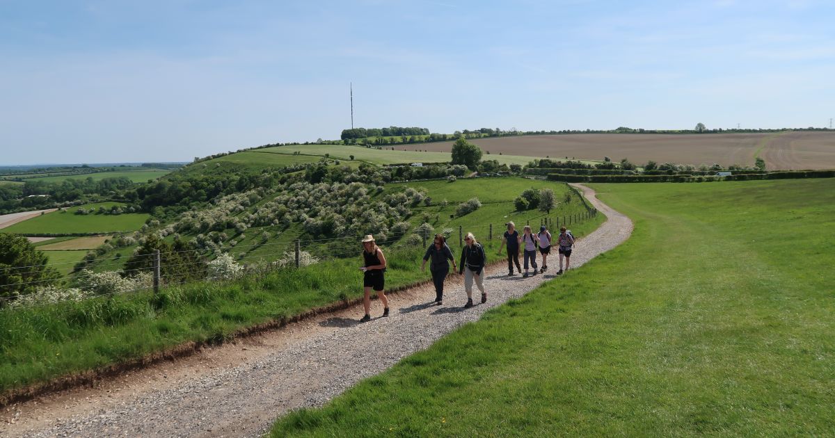 Watership Down, Kingsclere and Hannington - Ramblers