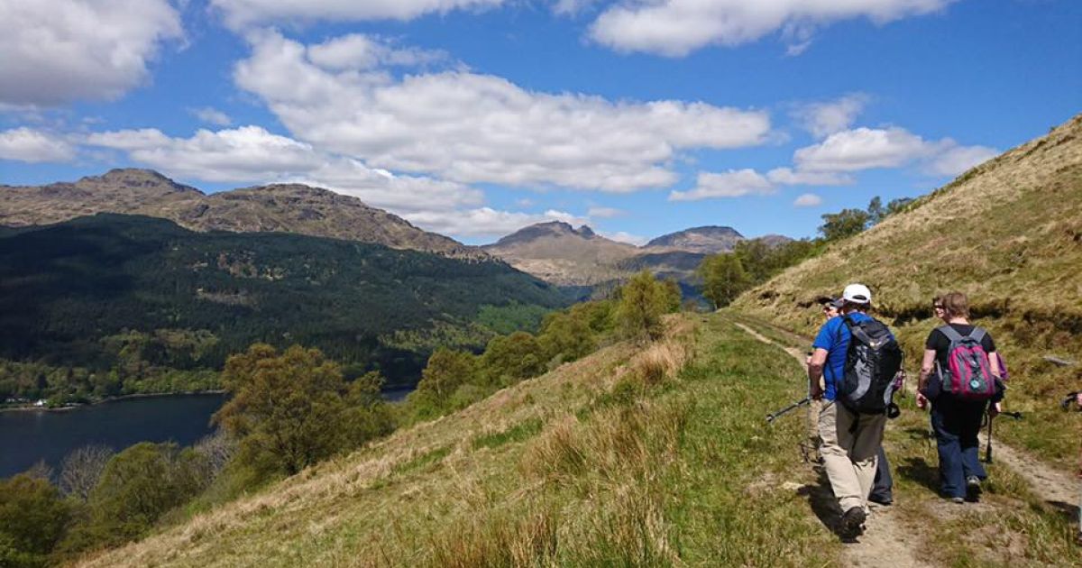 Inverbeg to Arrochar - Ramblers