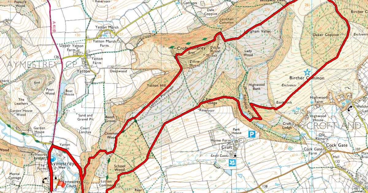 Croft Ambrey and Bircher Common - Ramblers