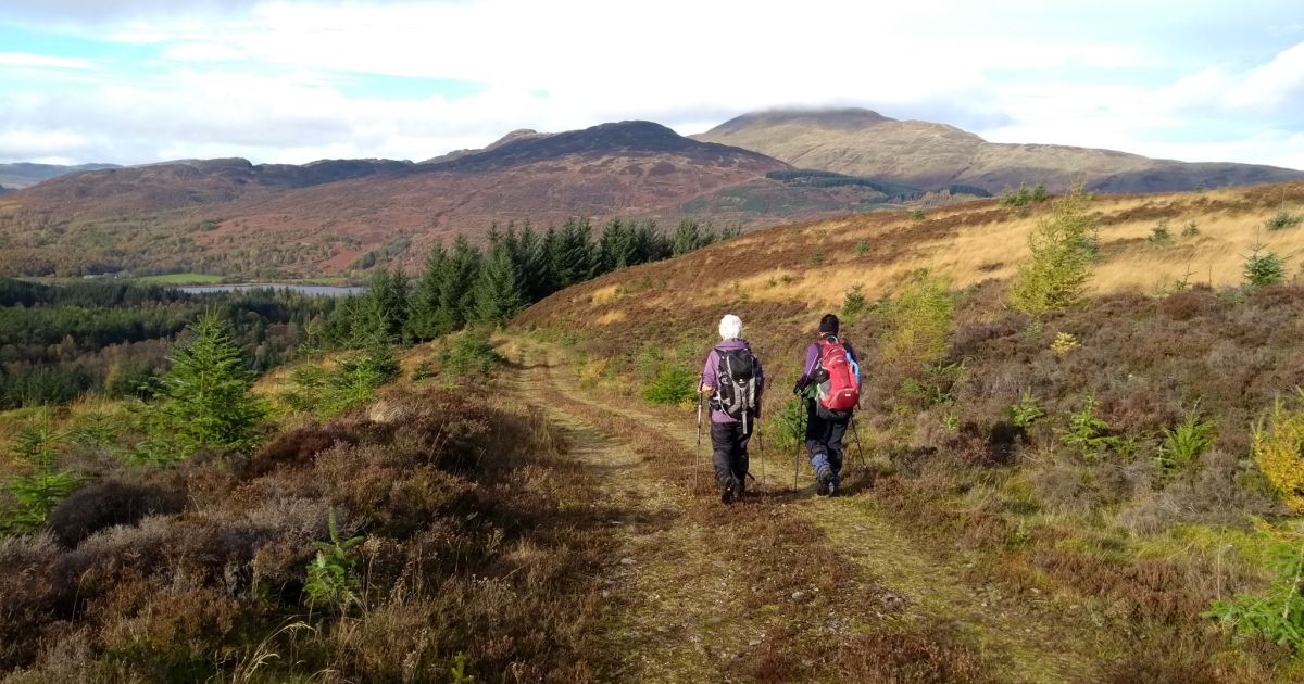 Menteith Hills circular from Braeval - Ramblers