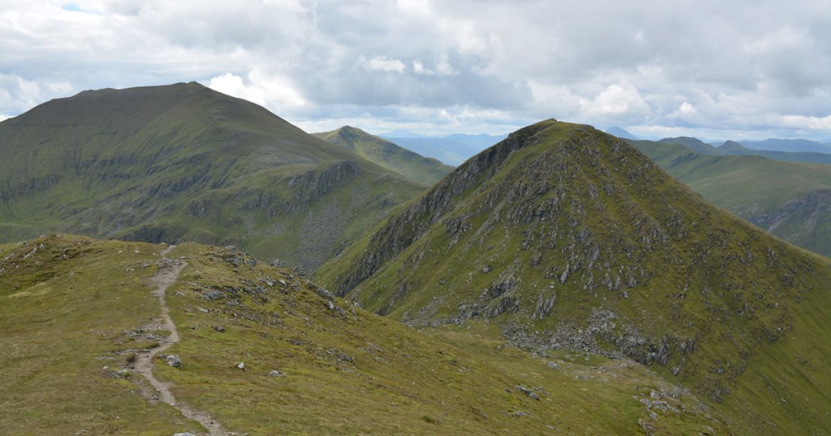Meall Greigh, Meall Garbh and An Stùc - Ramblers