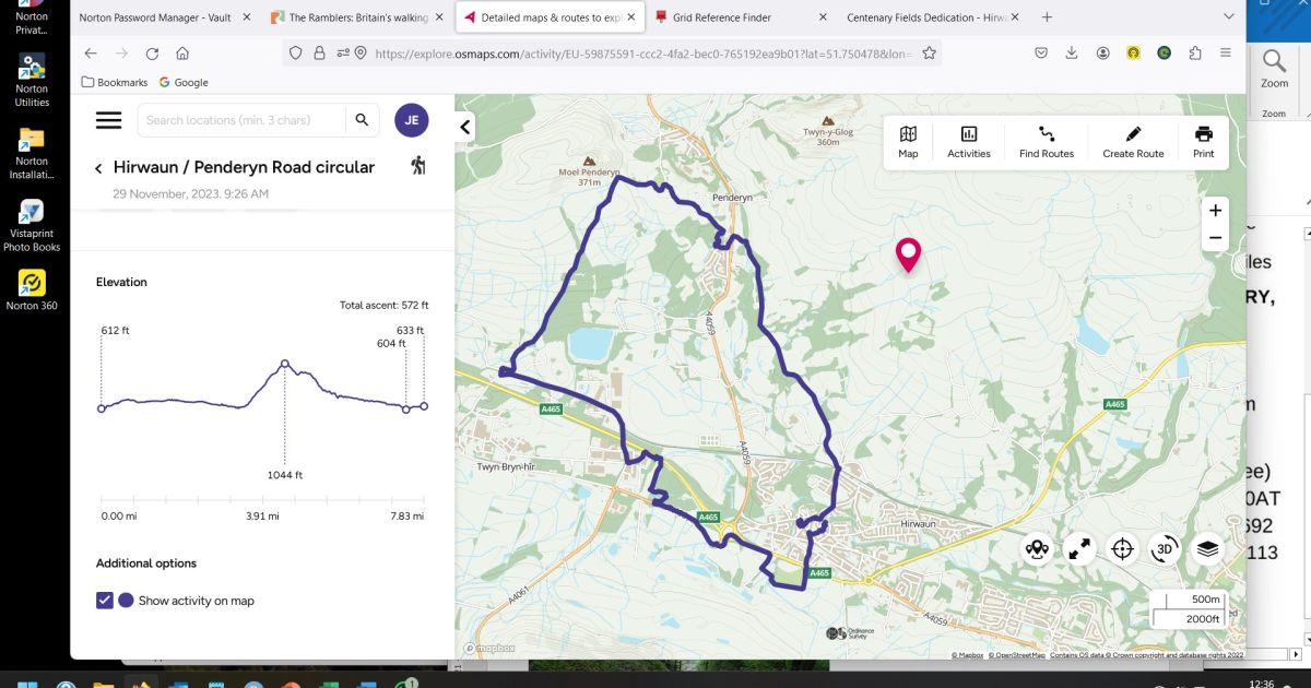 Hirwaun, Rhigos & Penderyn circular - Ramblers