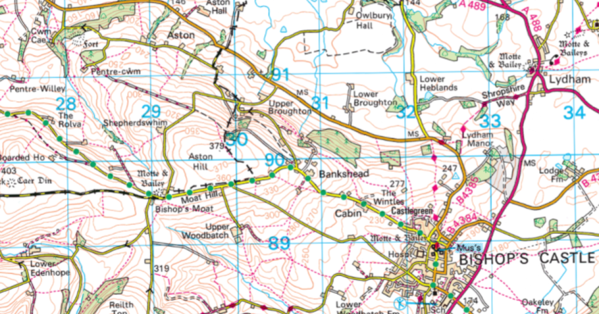 A joyful jaunt from Bishops Castle overlooking the Camlad Valley - Ramblers
