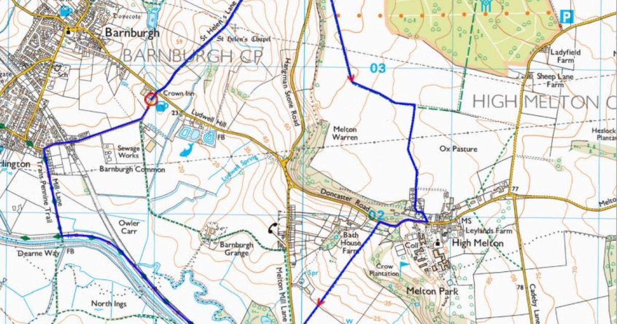 Beyond Barnburgh - Pre-booking with the Walk Leader is ESSENTIAL - Ramblers