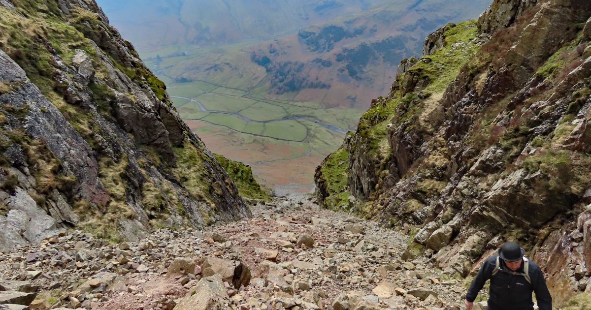 Langdale scramble - Ramblers