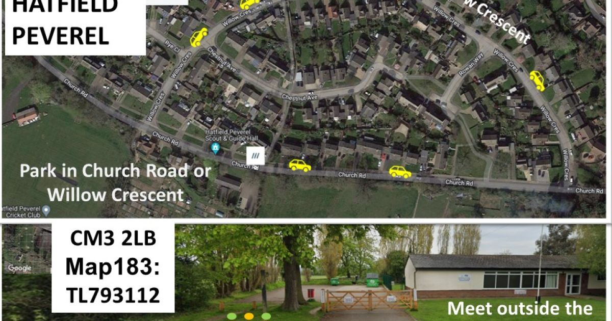 Two Rivers Walk: Paper Mill Lock from Hatfield Peverel (Replacement ...