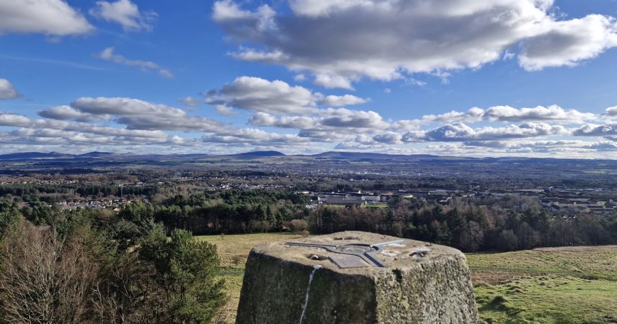 Dechmont Law, UFO site & Deer Hill Evening Circular - Ramblers