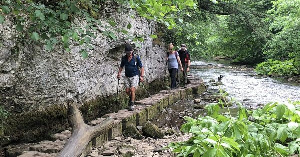 A walk through the Dales - Deep Dale, Millers Dale, Chee Dale - Ramblers