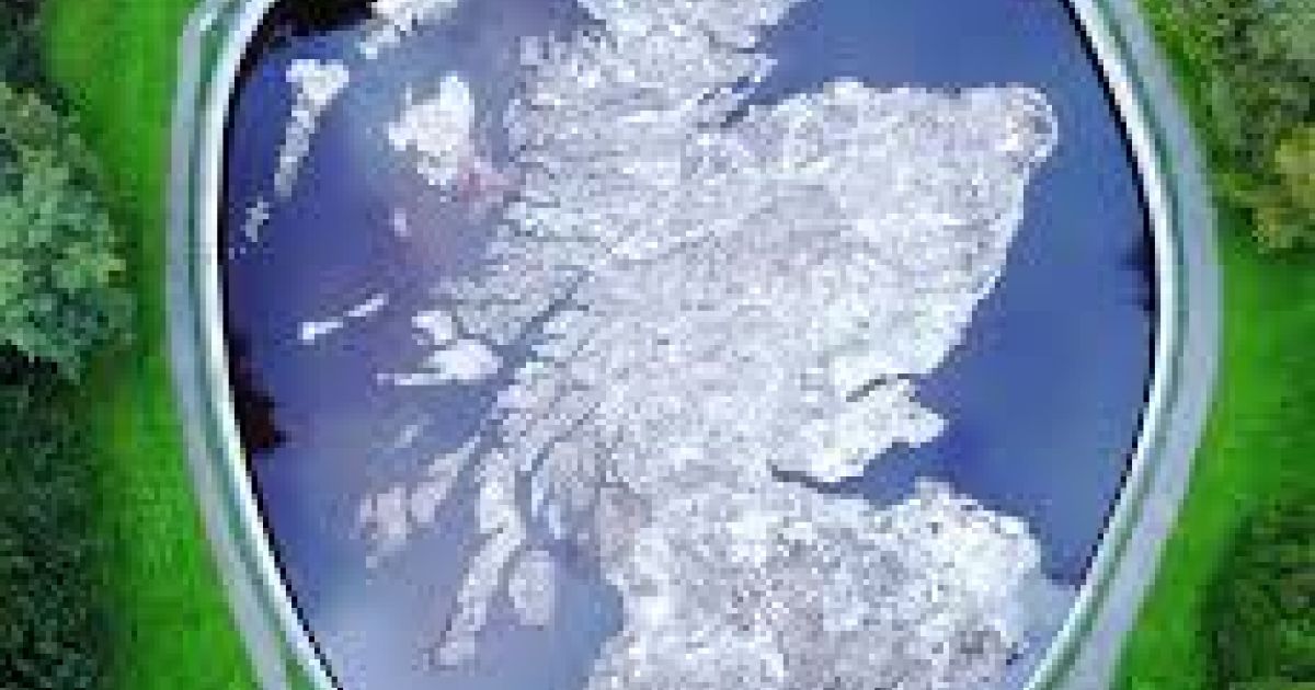 Romannobridge to Barony Castle via the Great Polish Map of Scotland ...