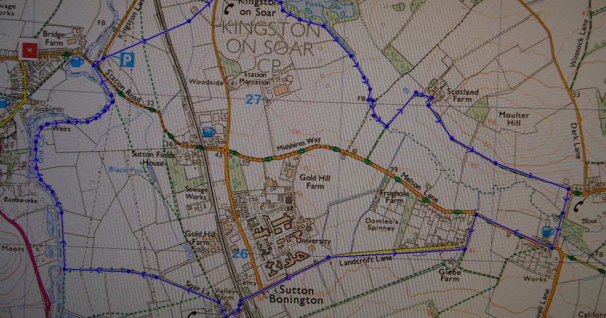 BOOKABLE - Sutton Bonington Circular - Ramblers