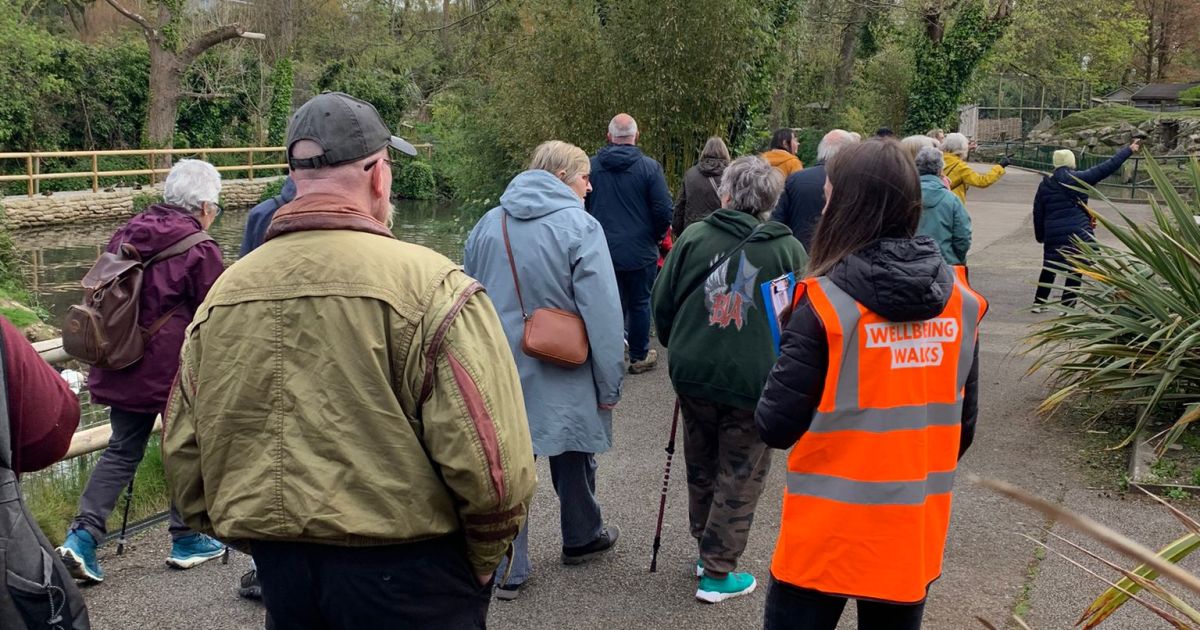 Newquay Zoo Wellbeing Walk