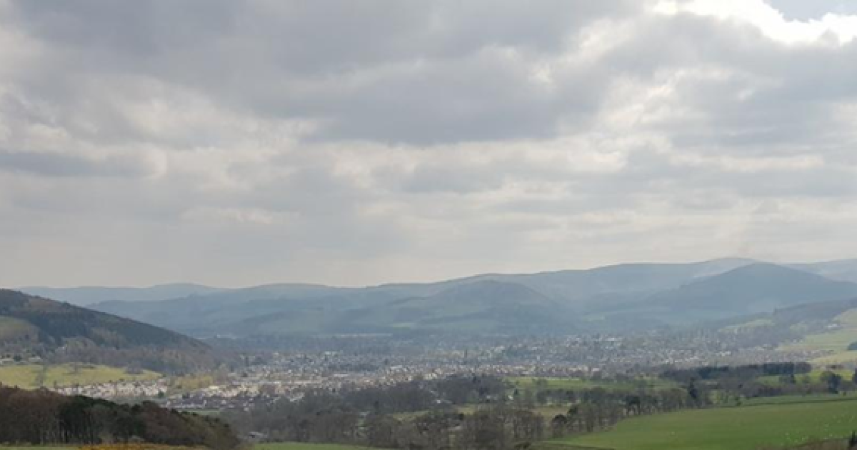 Peebles to Collie Law & Hamilton Hill Circular - Ramblers