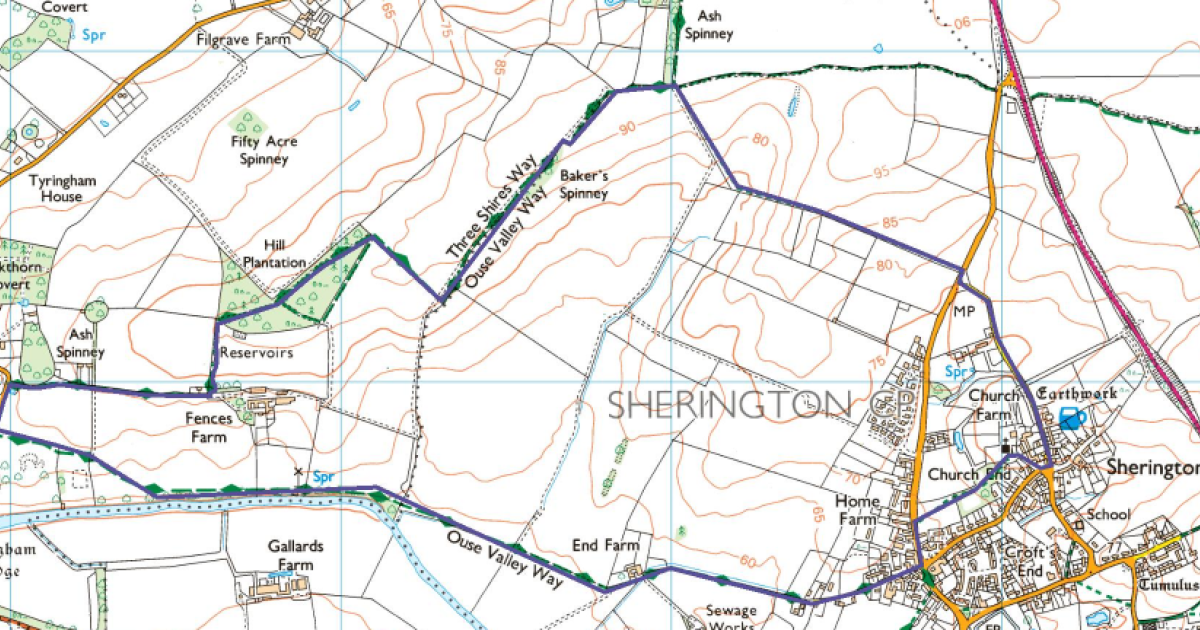 Tyringham Riverside Walk - Ramblers