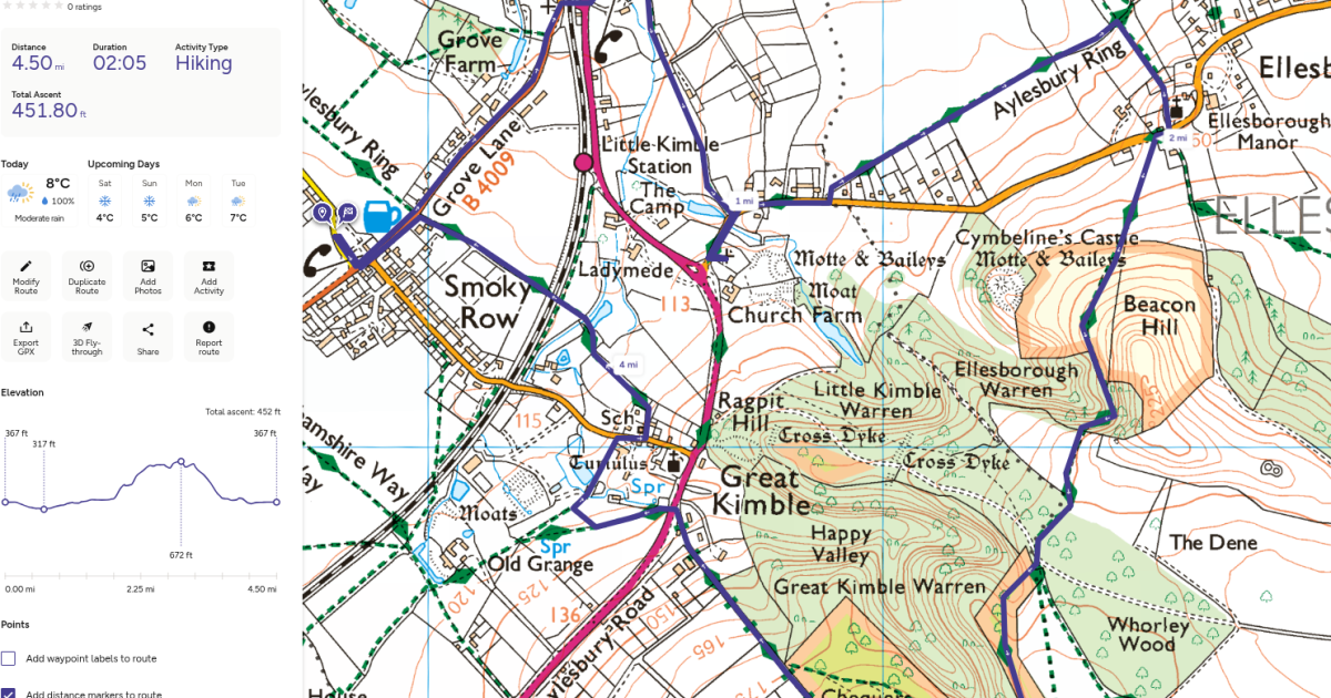 Great Kimble -Snowdrops and medieval wall paintings - Ramblers