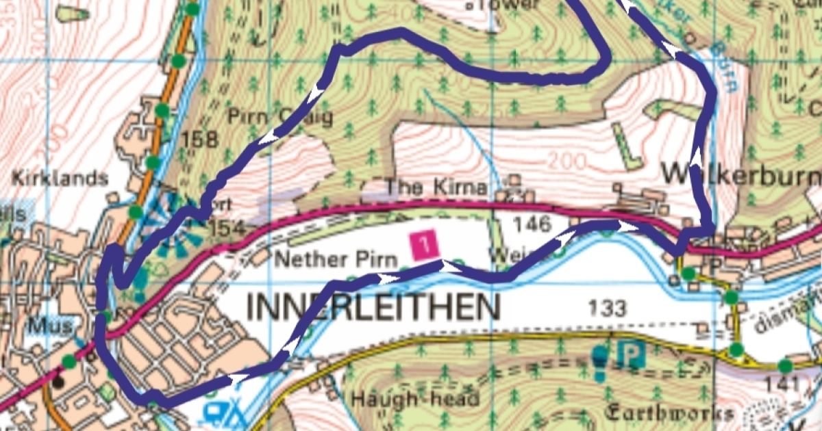 Innerleithen, Walkerburn and Pirn Law - Ramblers