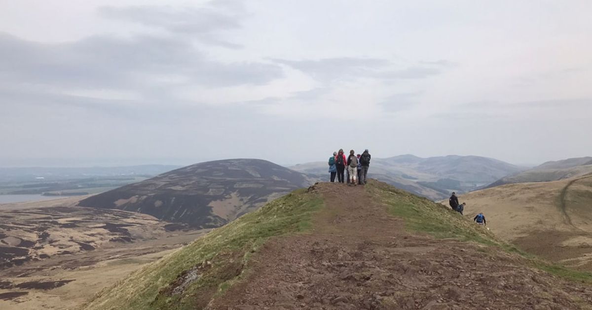Flotterstone Circular taking in four Pentland hills and Glencorse ...