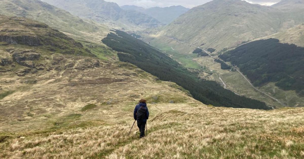 The Brack Circular from Ardgarten - Ramblers