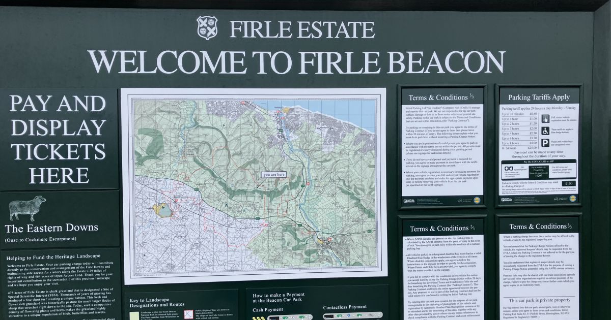 Firle Beacon - Ramblers
