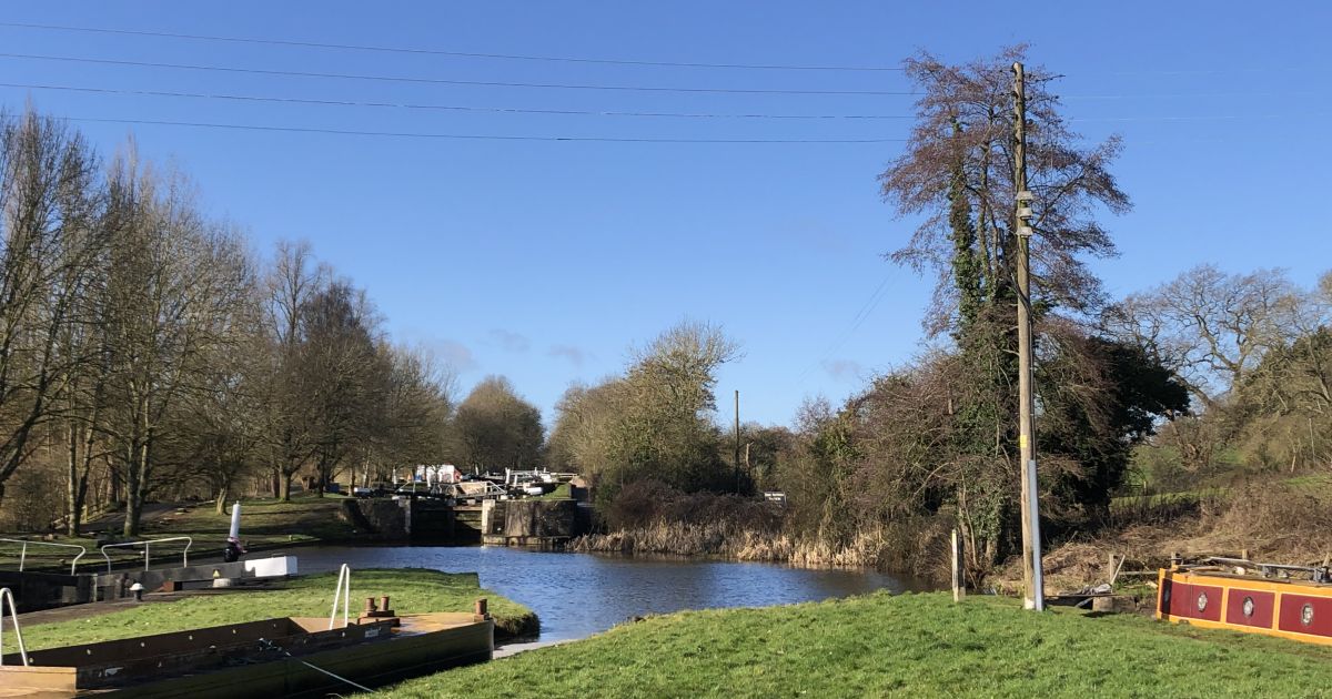 Hatton Locks - Ramblers